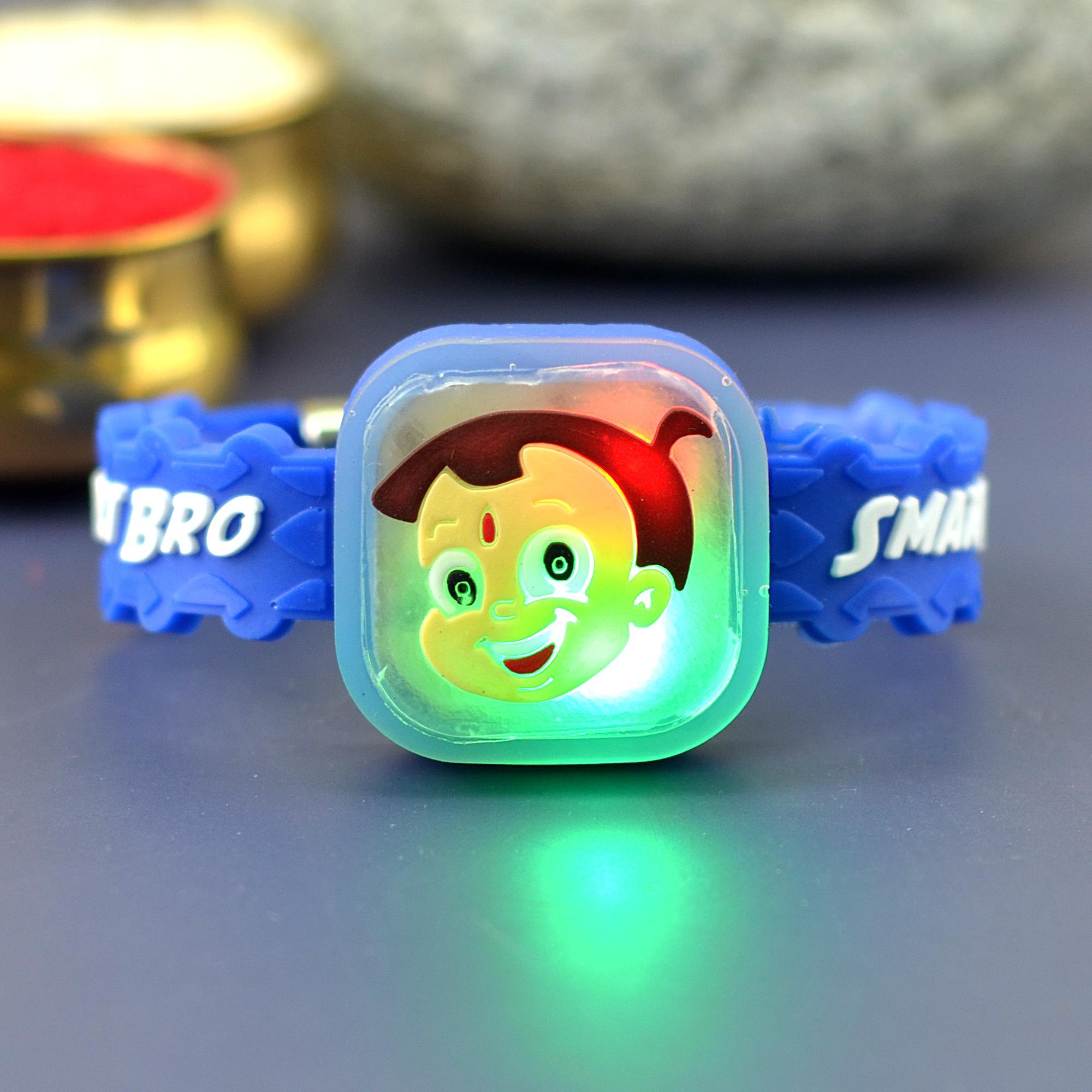 Chhota Bheem LED Kids Rakhi L323 | Cartoon Character