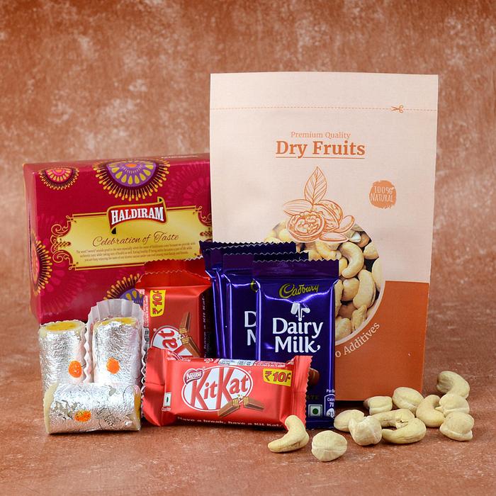 Chocolates, Sweets & Kaju Set | Assorted Hampers