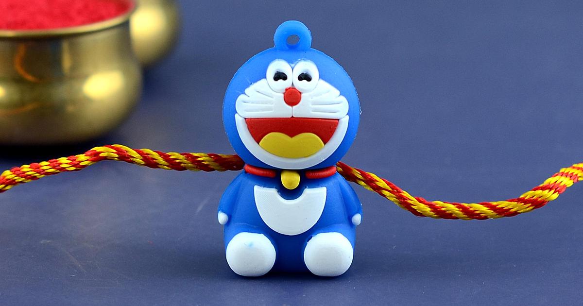 3D Doraemon Kids Rakhi | Cartoon Character