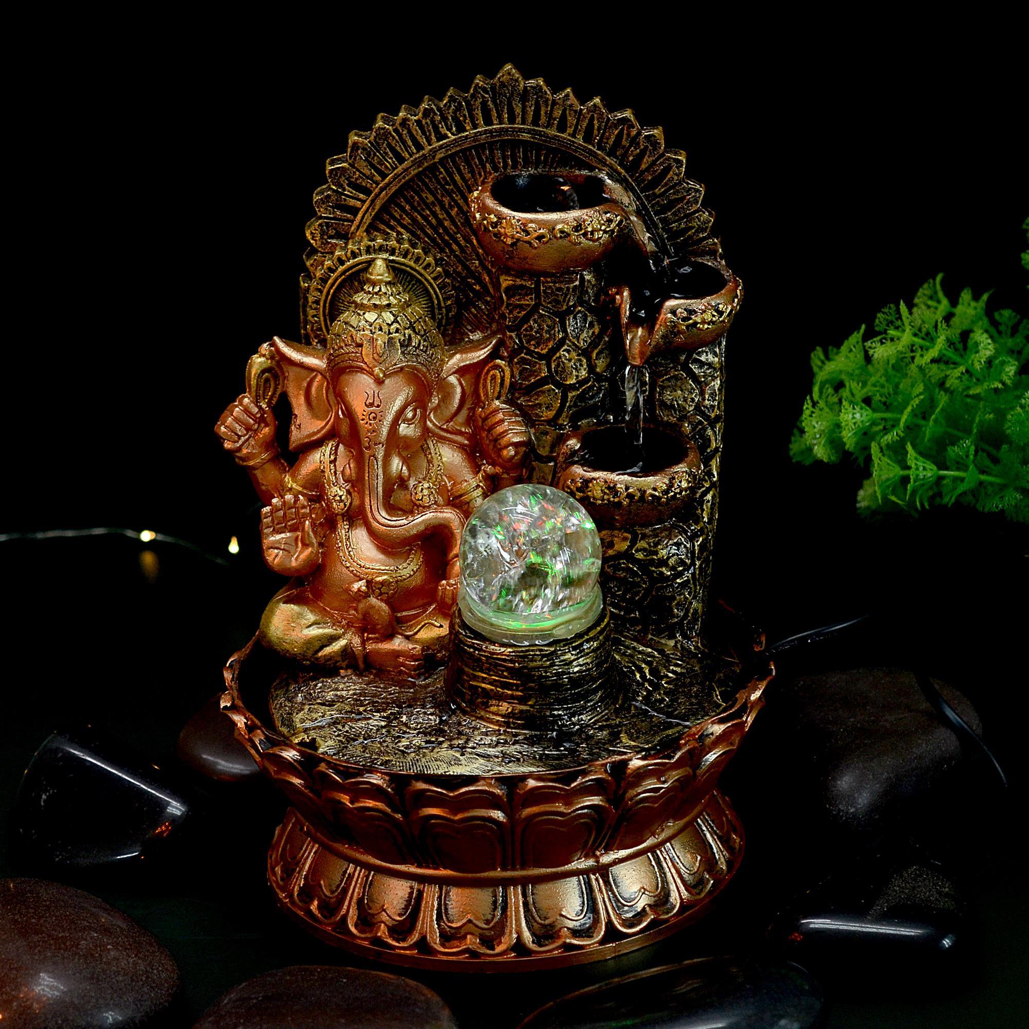 LED Floating Ganesh, Show Pieces