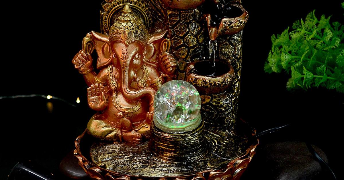 LED Floating Ganesh, Show Pieces
