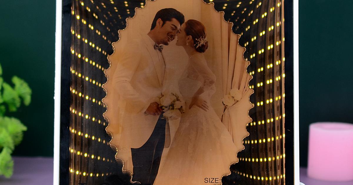 LED photo frame, Personalized Photo Frames