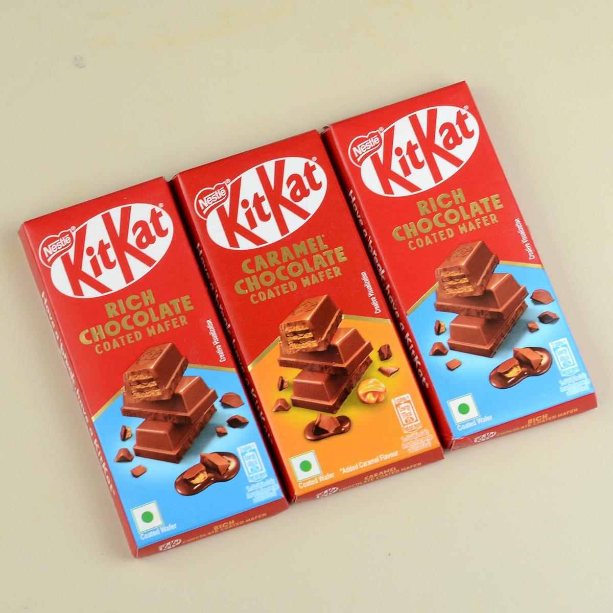 Set of 3 KitKat | Only Chocolates