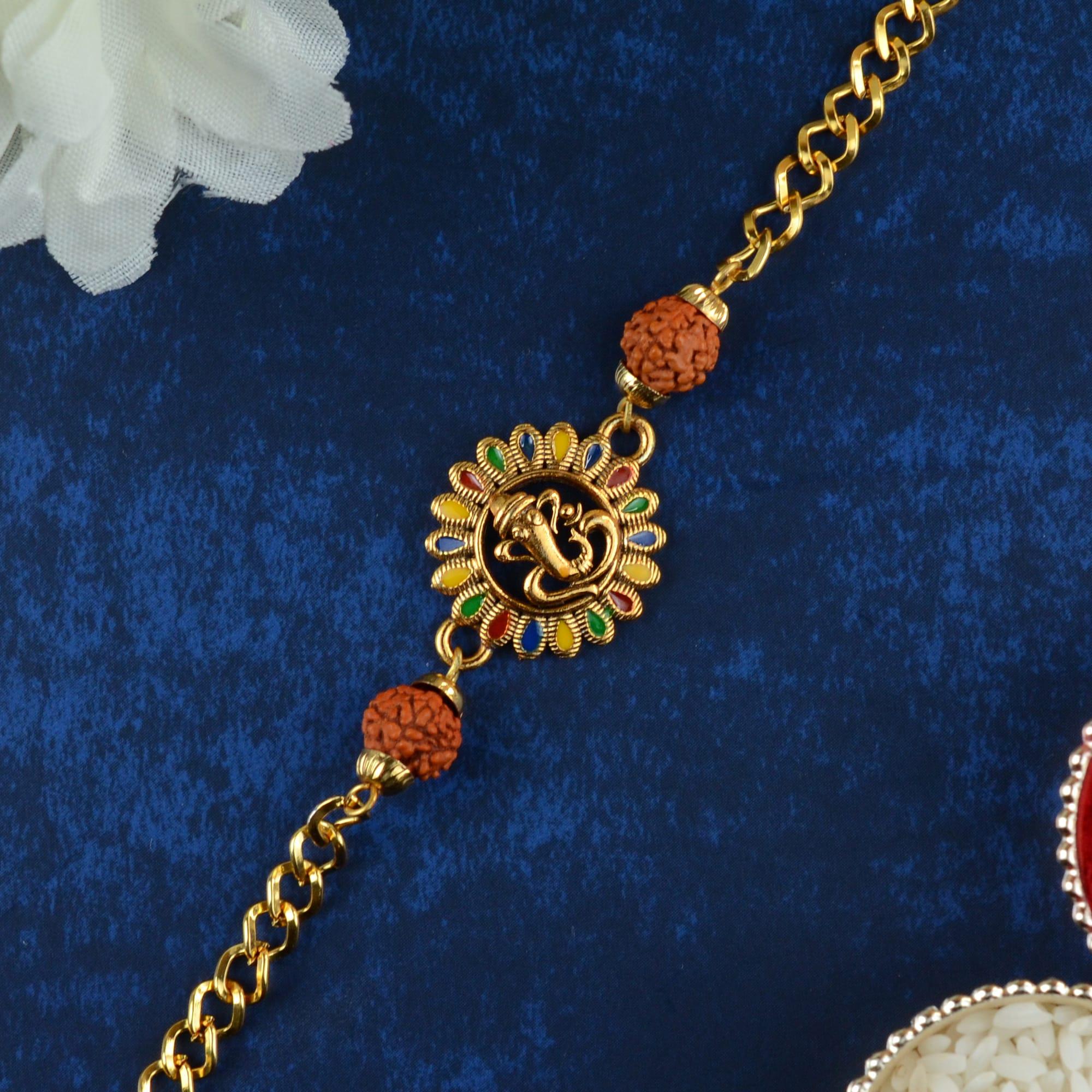 Ganesh Chain Rakhi | Ganesh Rakhis