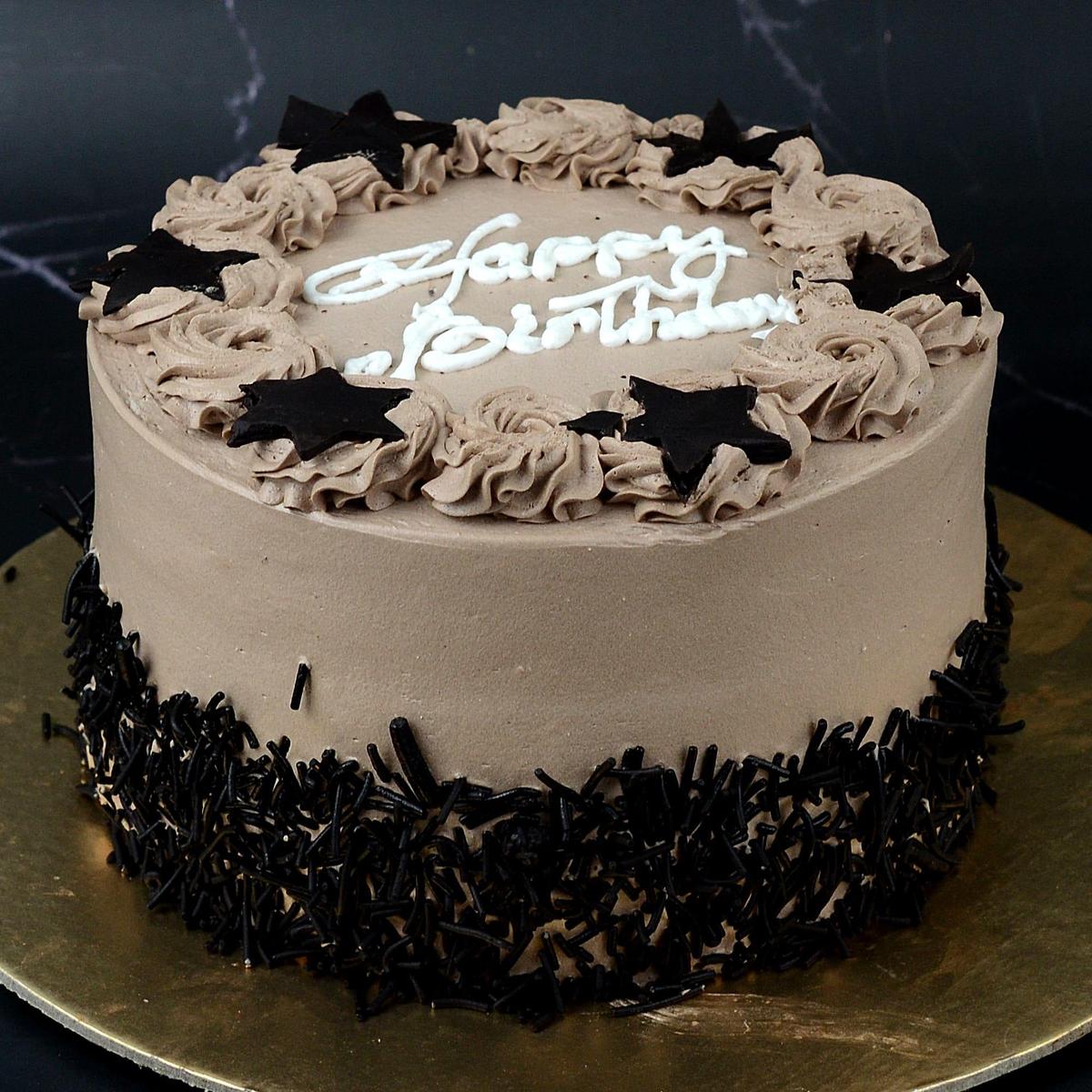 Choco Star Birthday Cake - 1Kg, Cakes on Birthdays