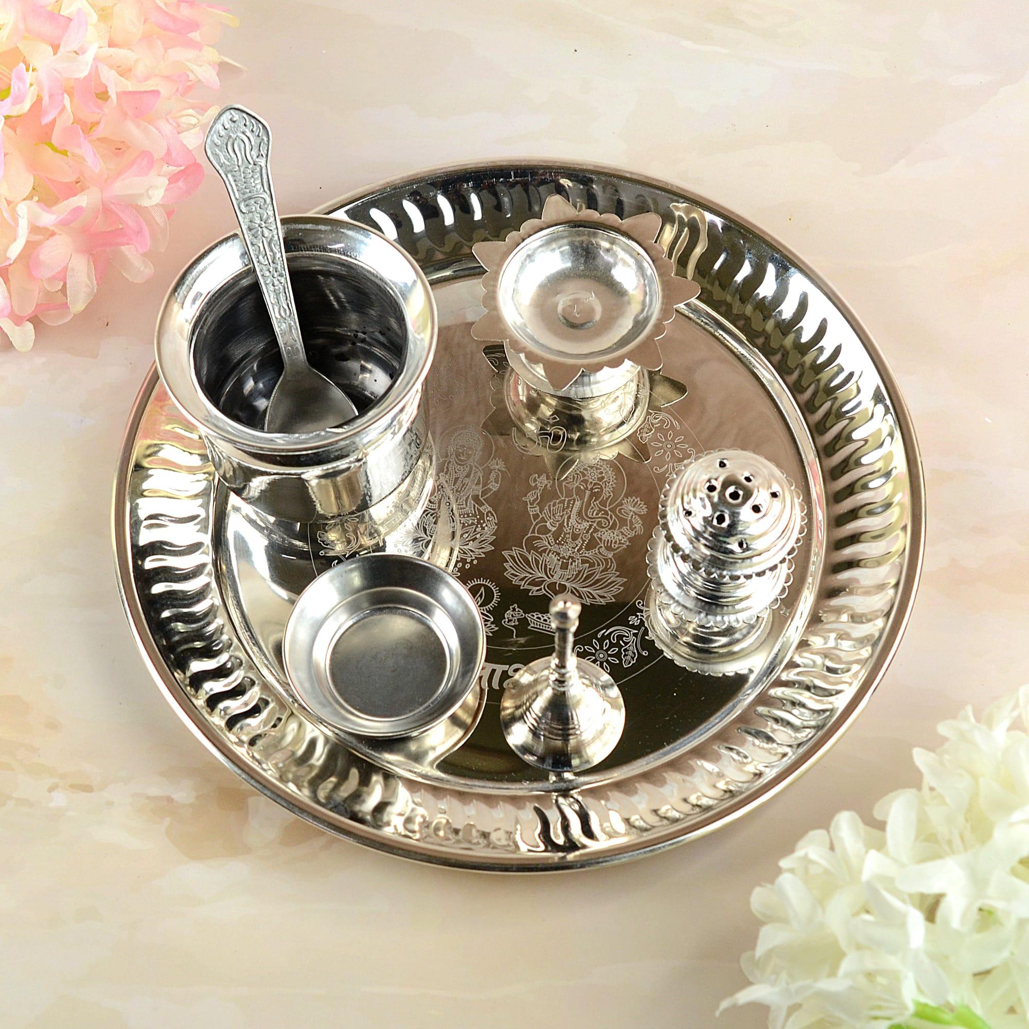Divine Puja Thali Set | Thali for Puja