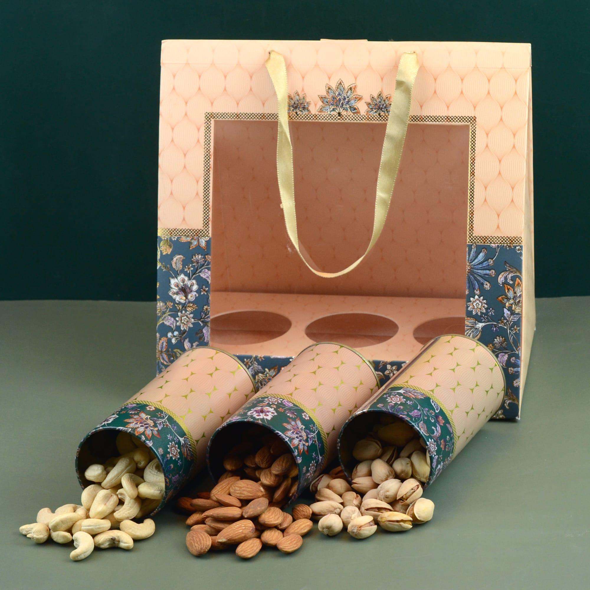Pyramid Dry Fruit Box, Dry Fruits Hampers