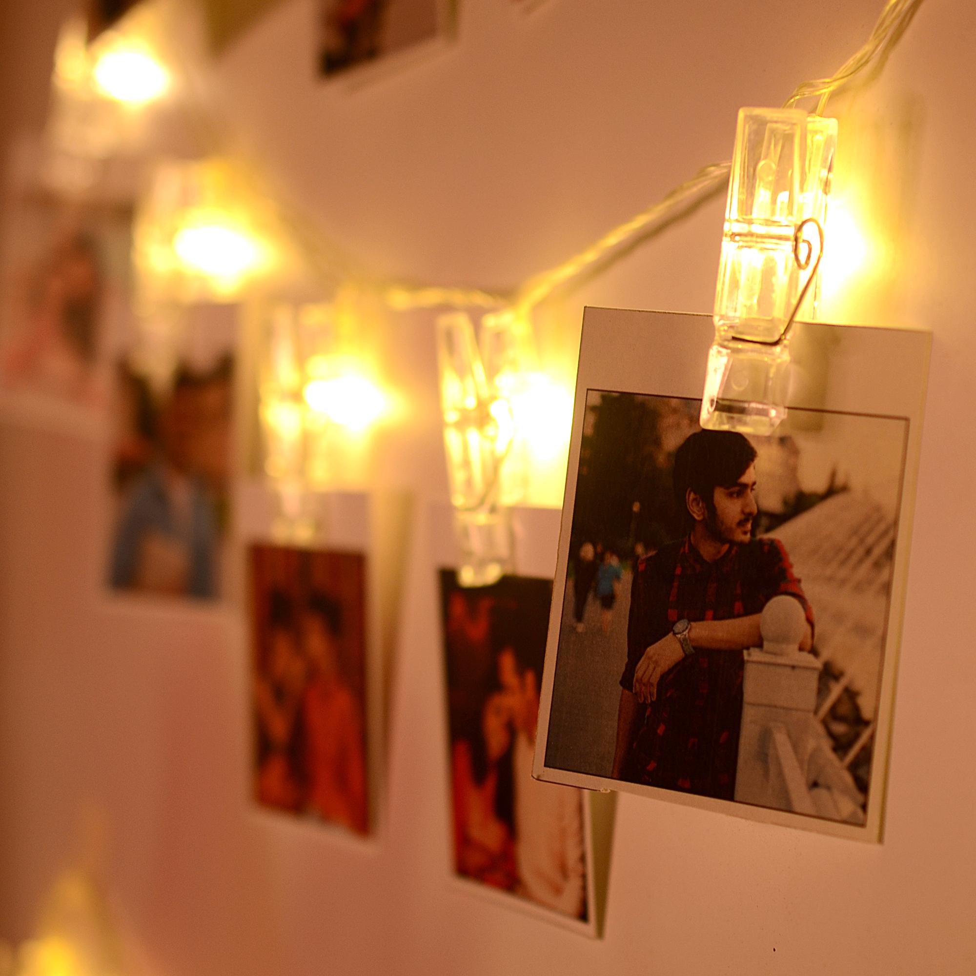 Personalized Photo Clip String Light, Personalized Photo Gifts