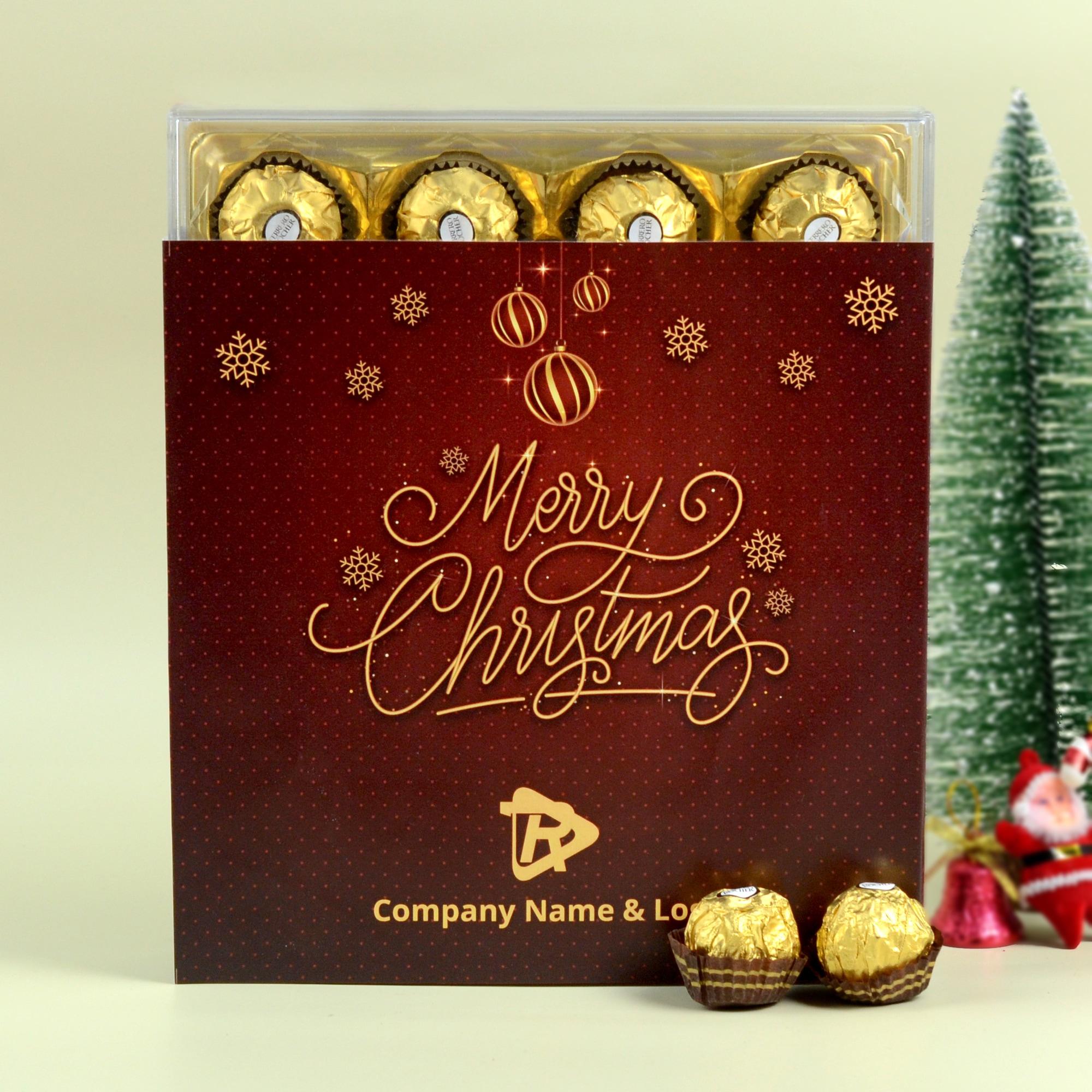 Corporate Christmas Combo | Personalized Chocolates
