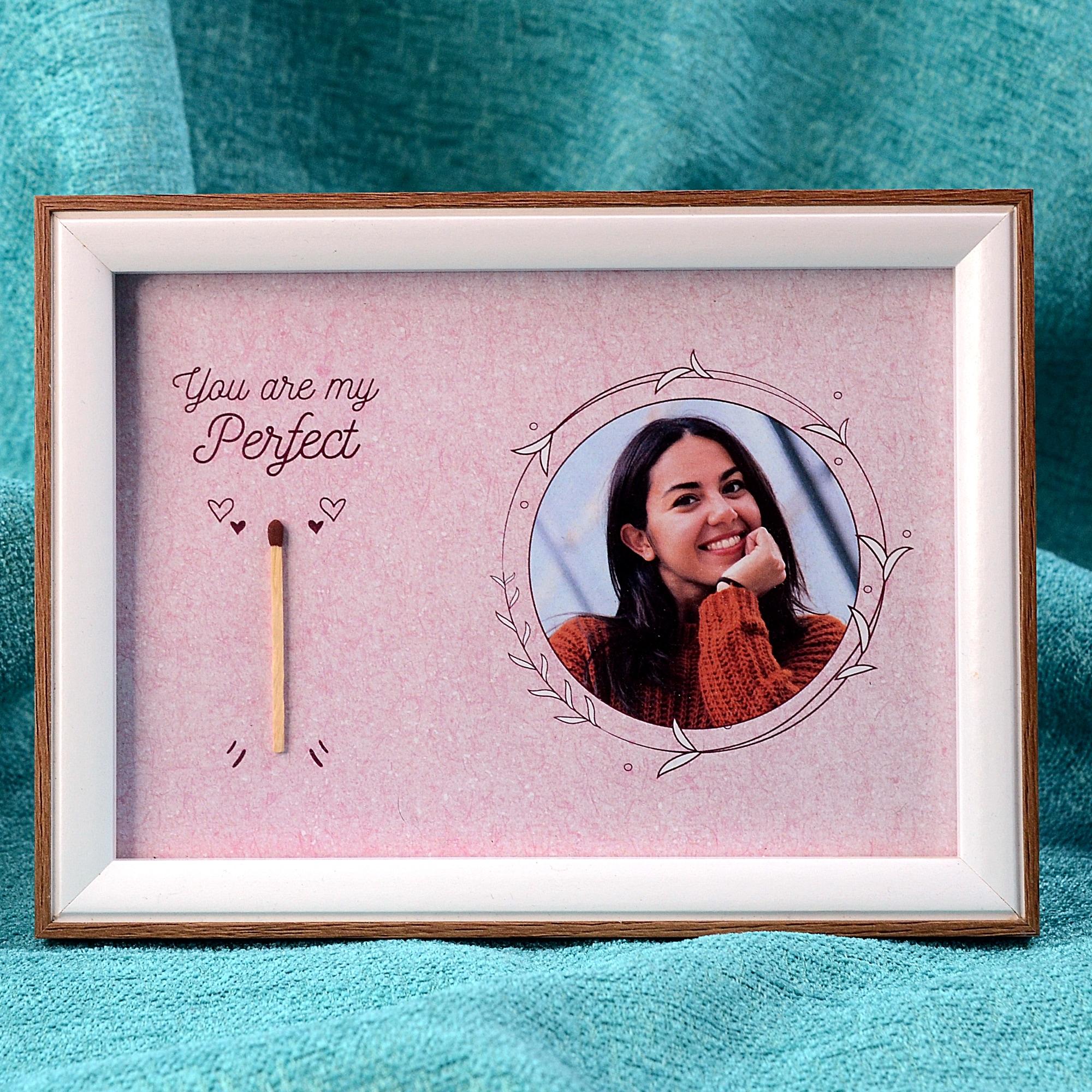 Perfect Match Photo Frame, Personalized Photo Frames