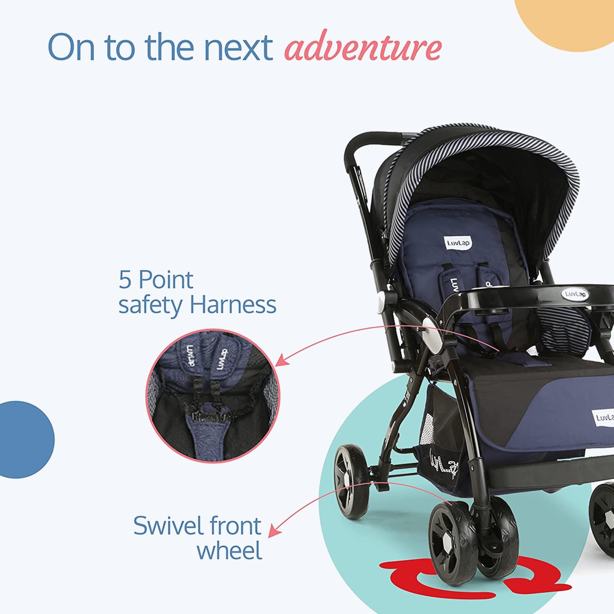 luvlap Galaxy Baby Stroller, Gifts for Infants