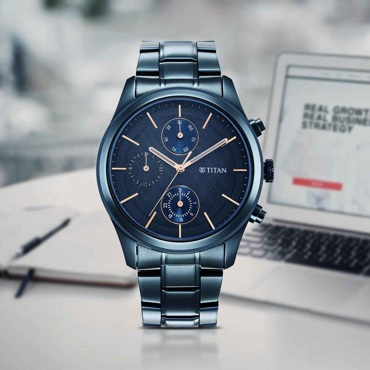 Titan Men's Watch-1805QM01 | Watches (Him)