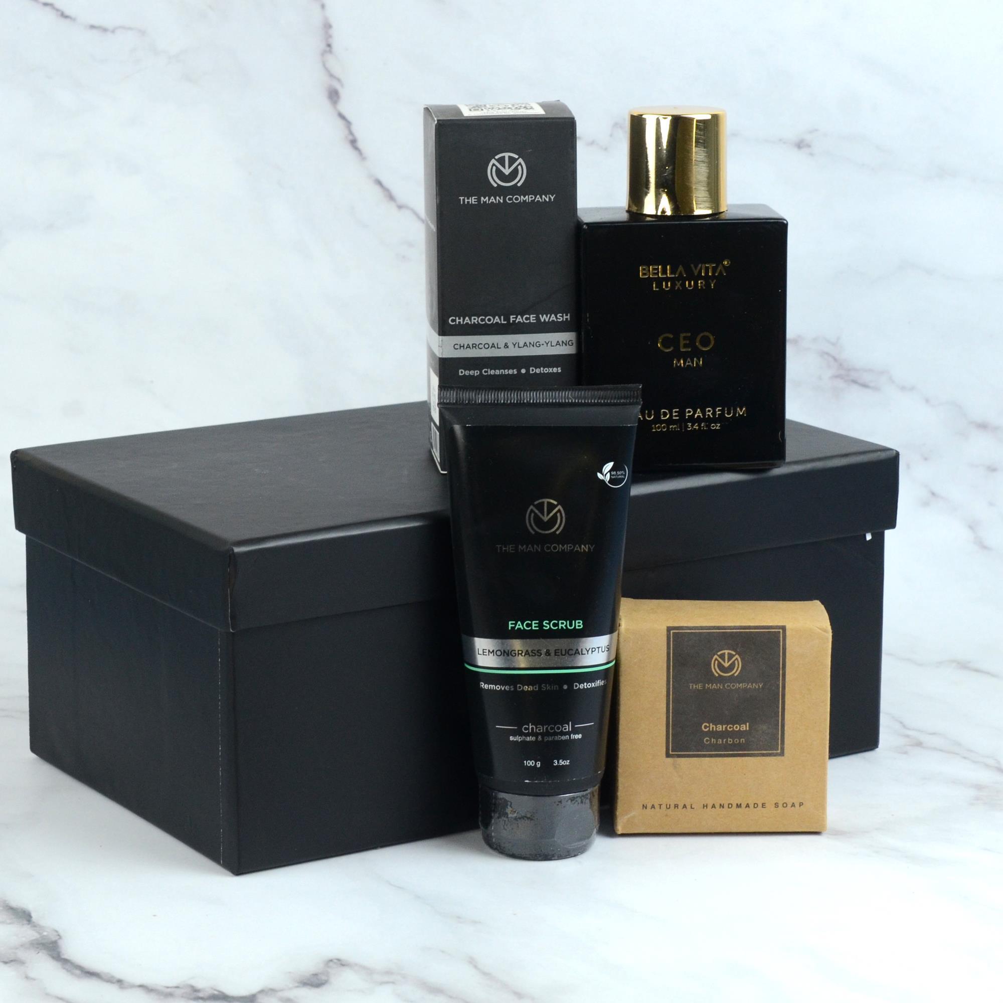 Skincare and Fragrance Set, Gift Hampers for Men