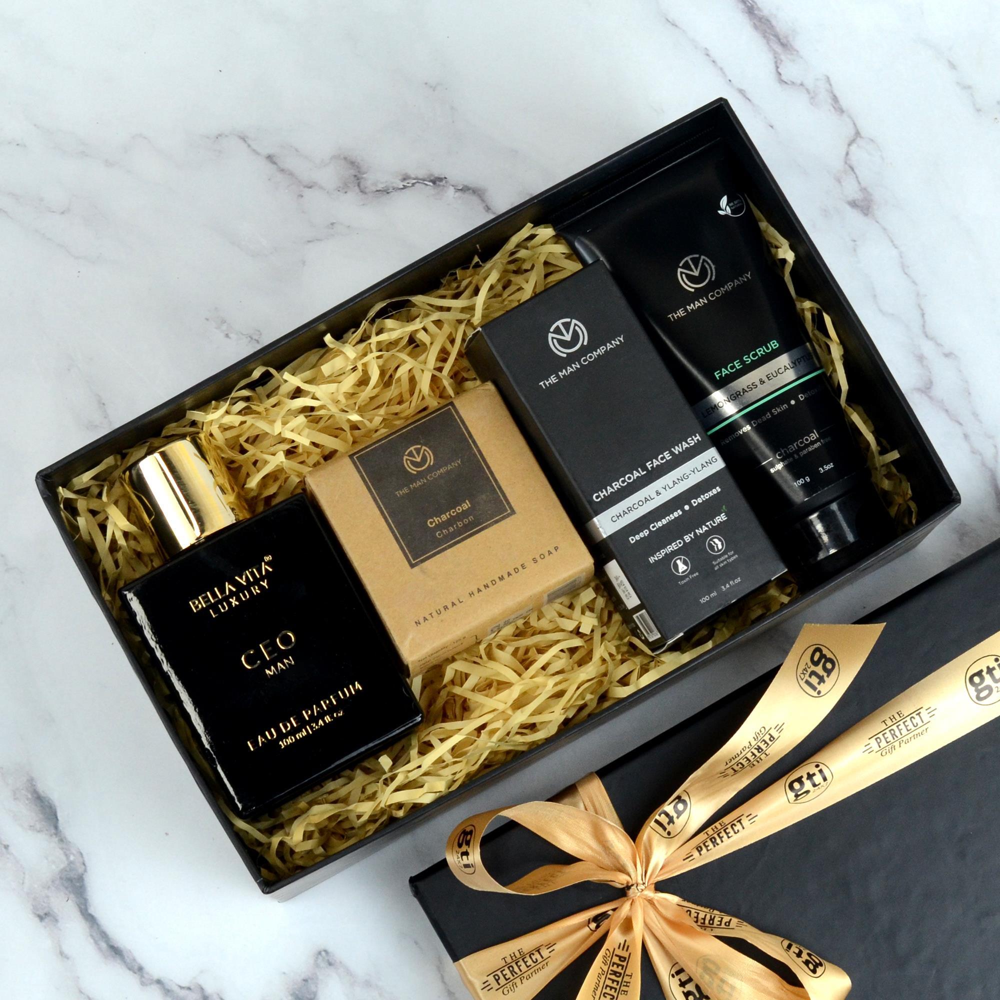 Skincare and Fragrance Set, Gift Hampers for Men