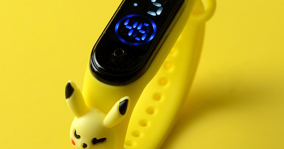 Pikachu Watch Kids Rakhi | Cartoon Character