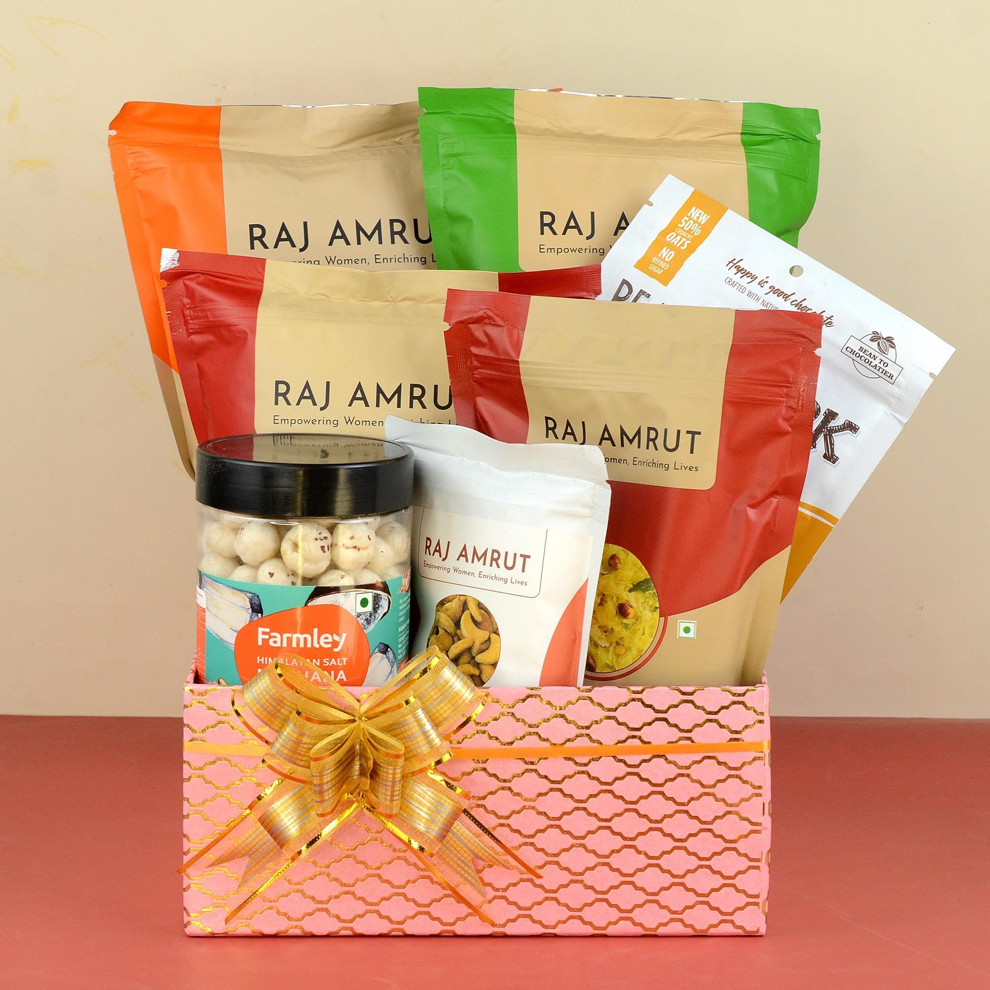 Munch and More Rakhi Hamper | All in One Hampers