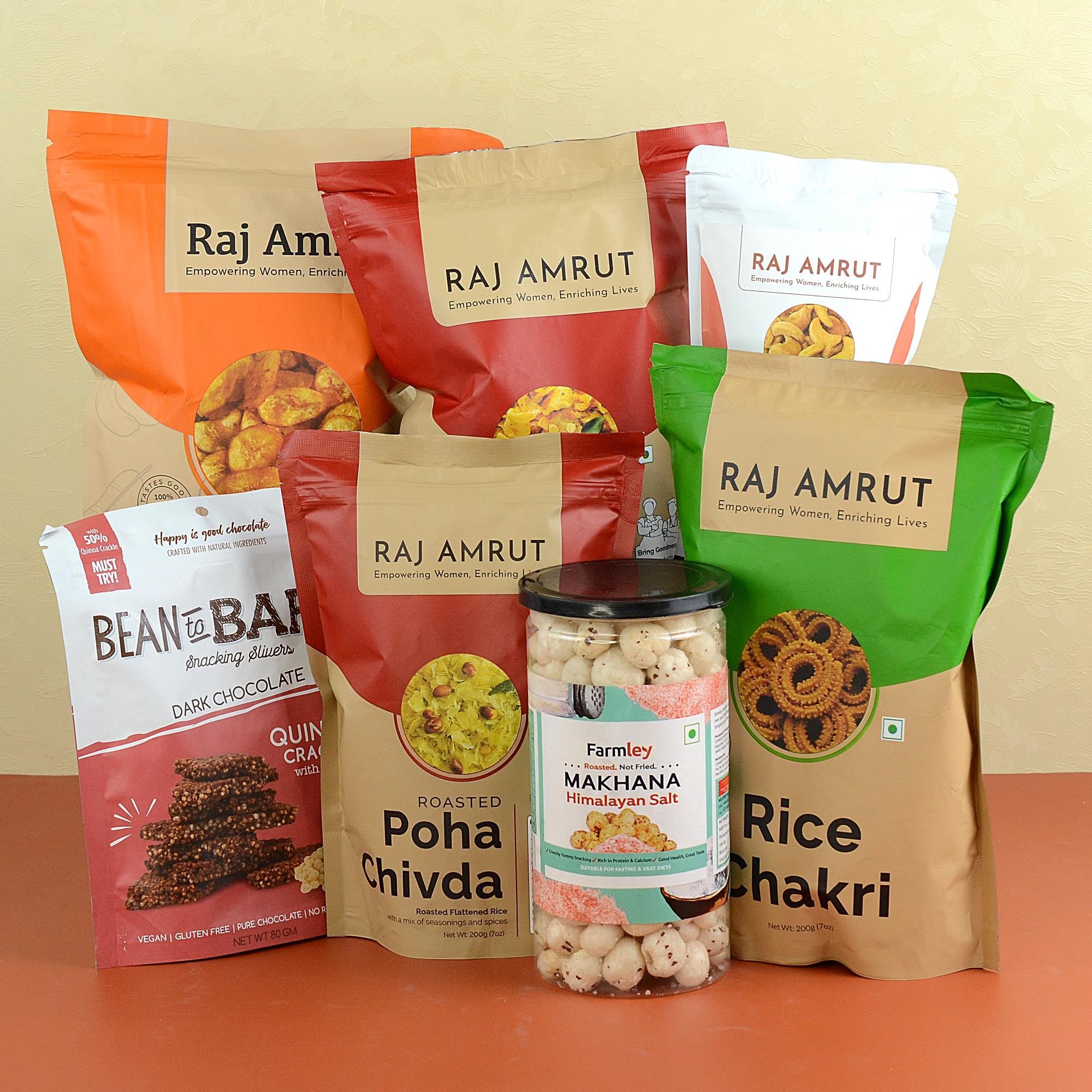 Munch and More Rakhi Hamper | All in One Hampers