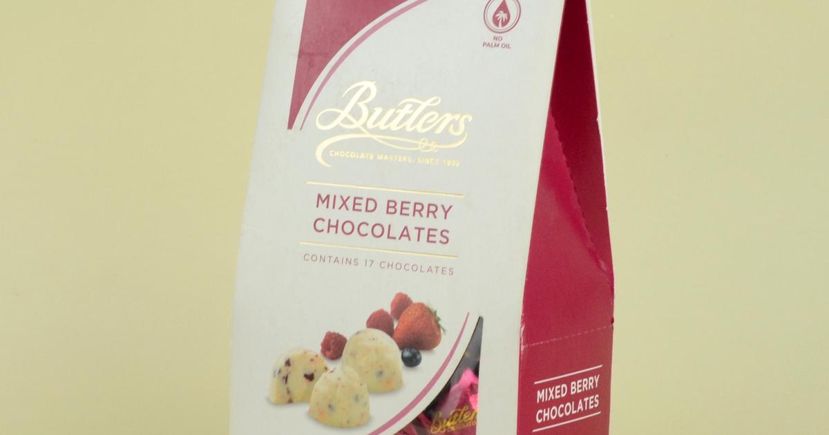 Butler Mixed Berry Chocolates 170g | Only Chocolates