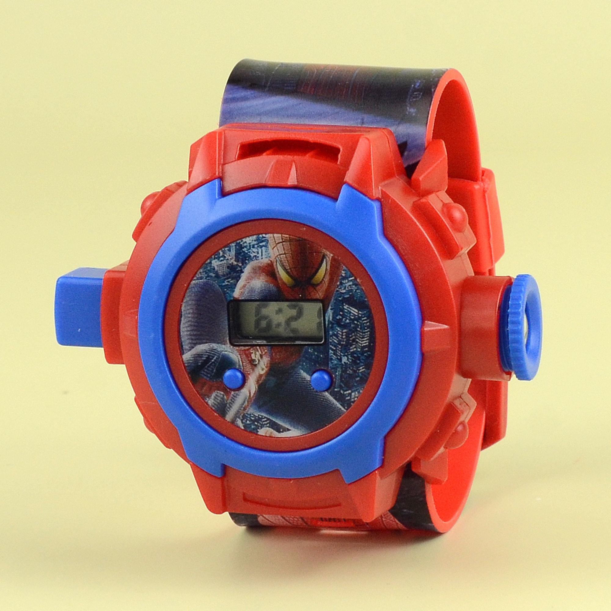 Spiderman Projector Watch | Superhero Rakhi