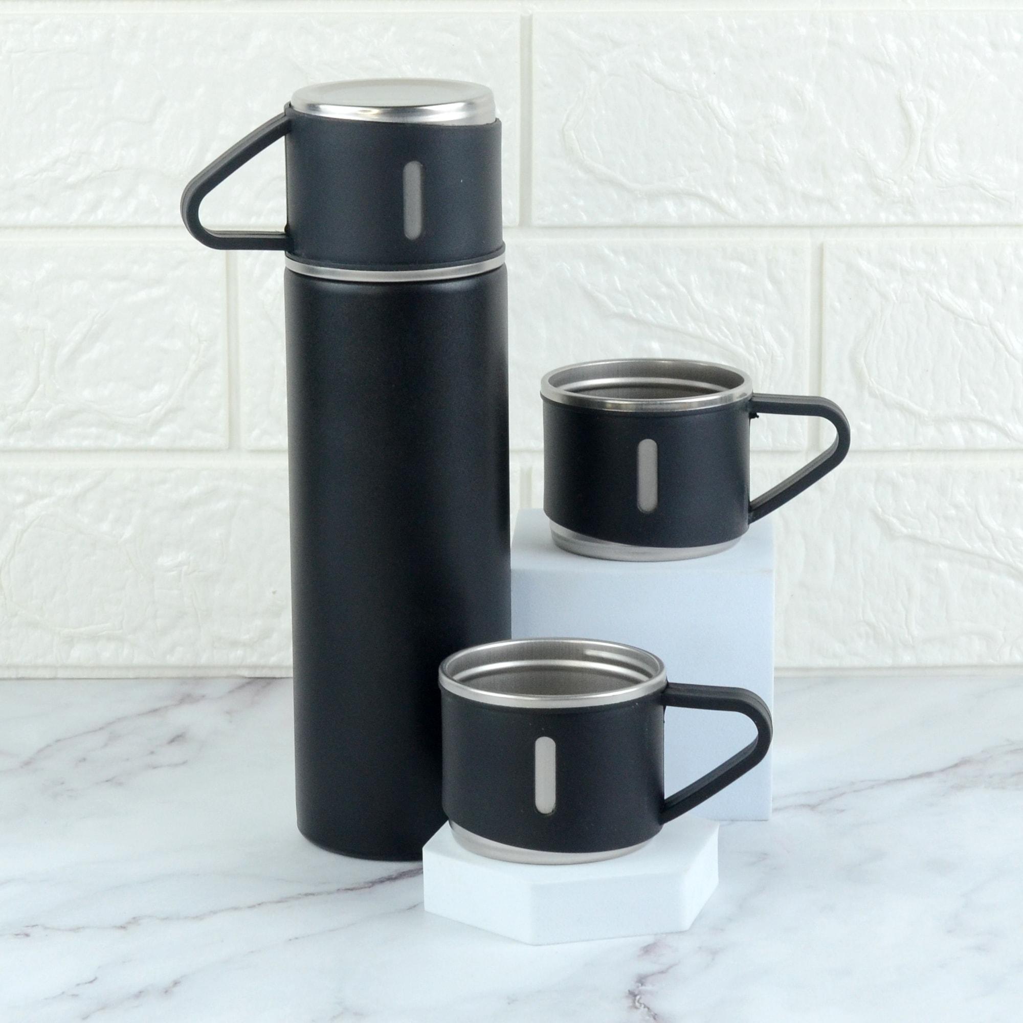 Black Vacuum Flask Set | Kitchen & Tableware Gifts