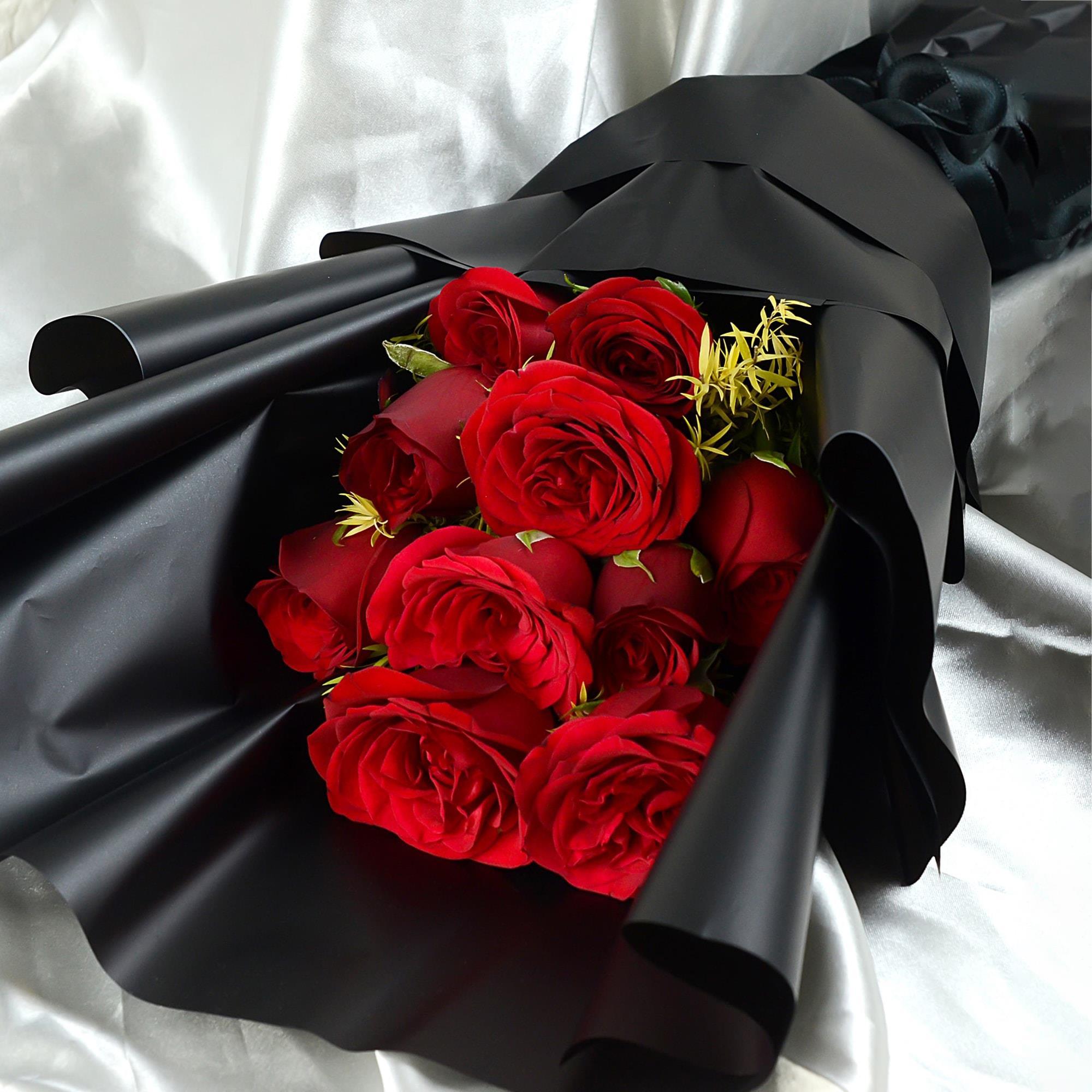 Timeless Red Rose Bouquet | Roses to India
