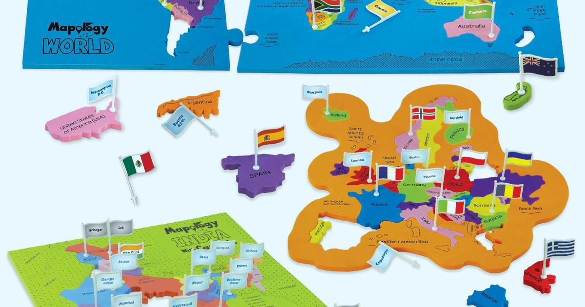 Mapology Board Game | Educational Games