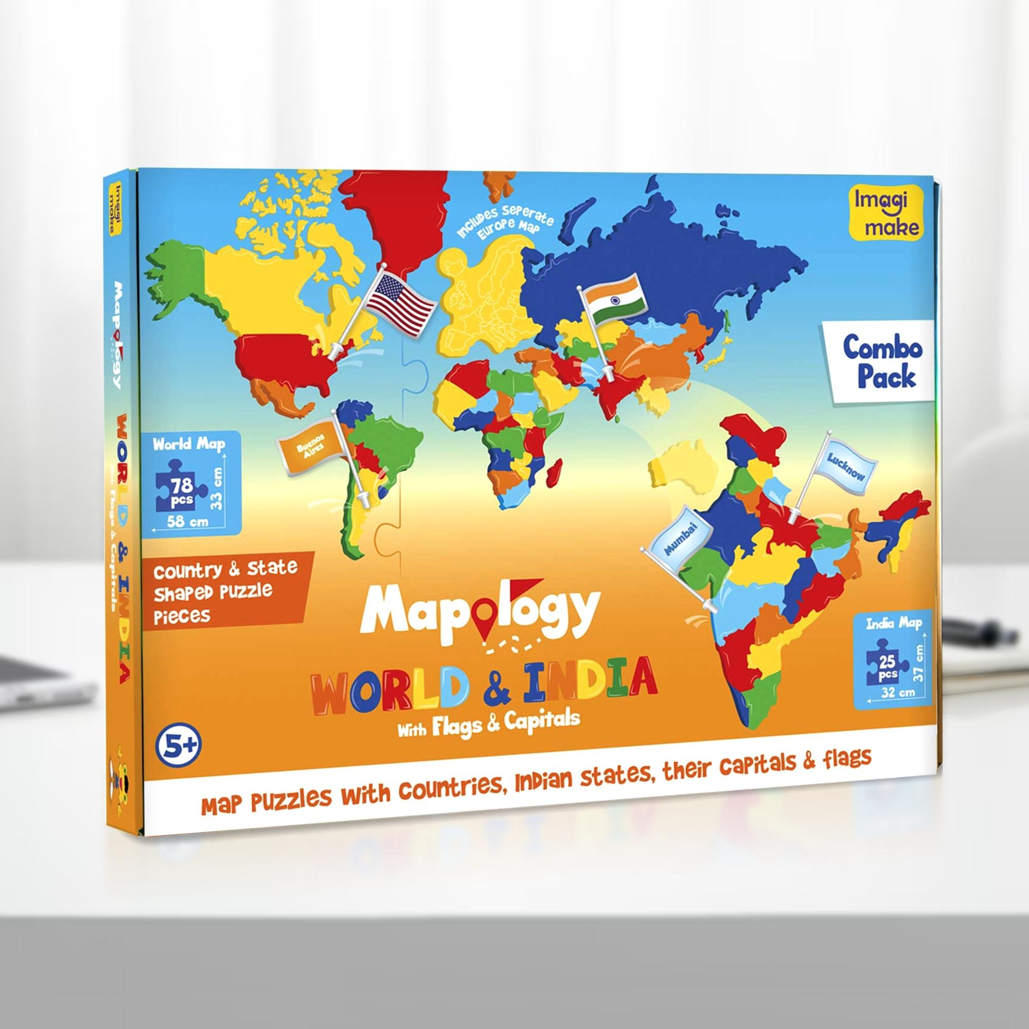 Mapology Board Game | Educational Games