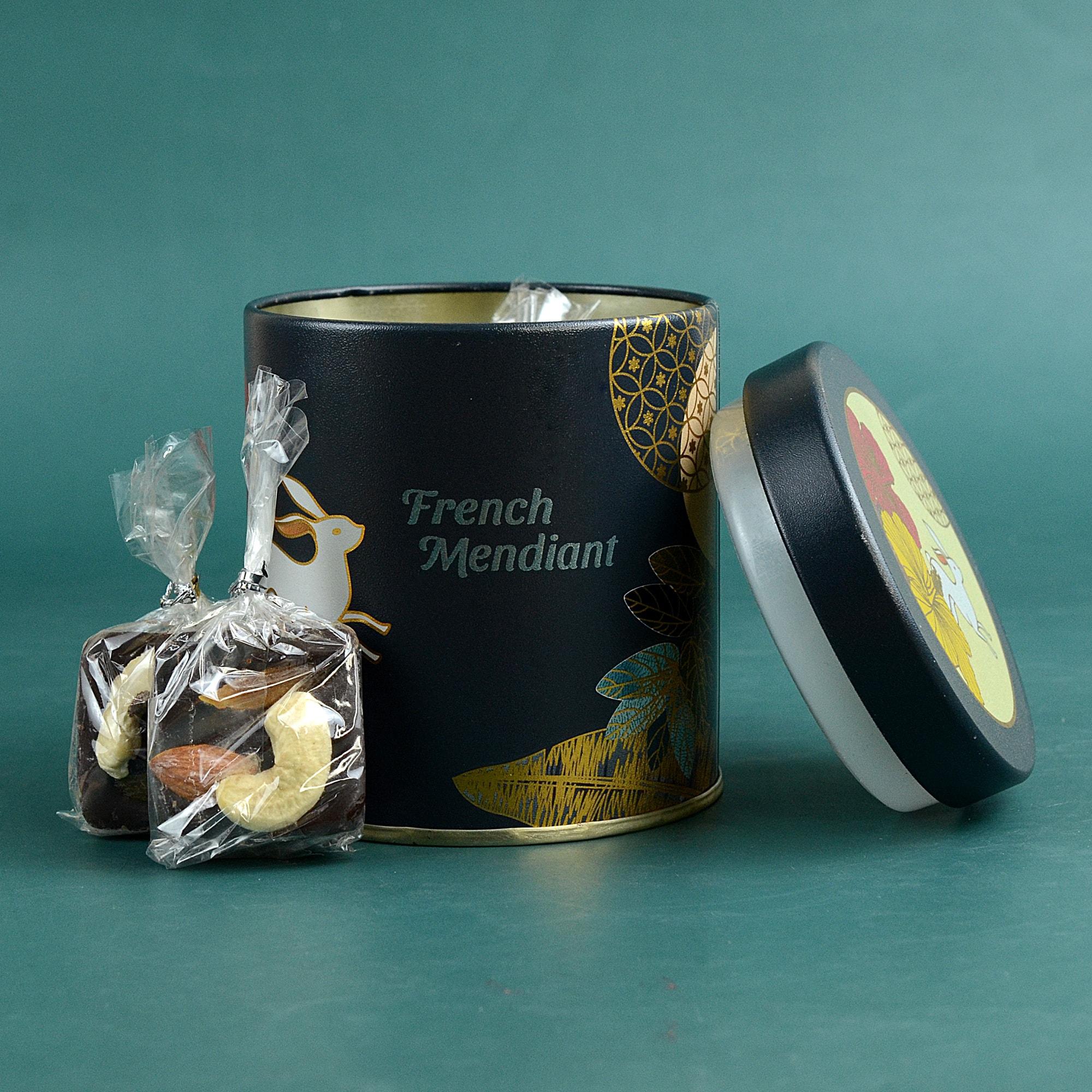French Choco Mendiants Jar 150g | Only Chocolates