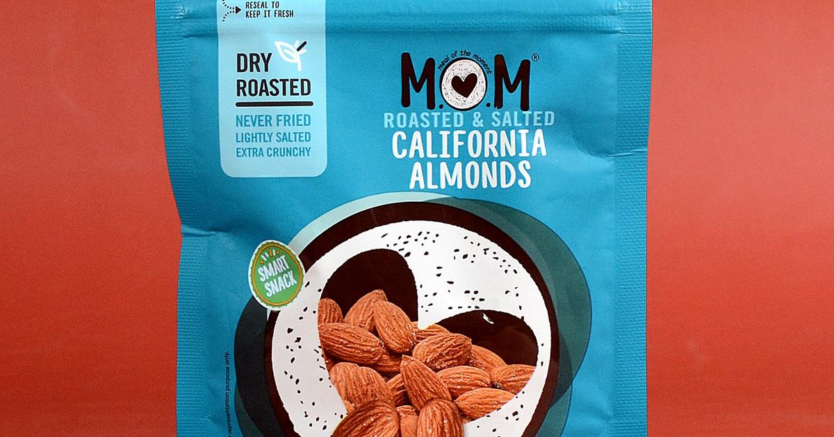 MOM Roasted & Salted Almonds | Dry Fruit Add Ons