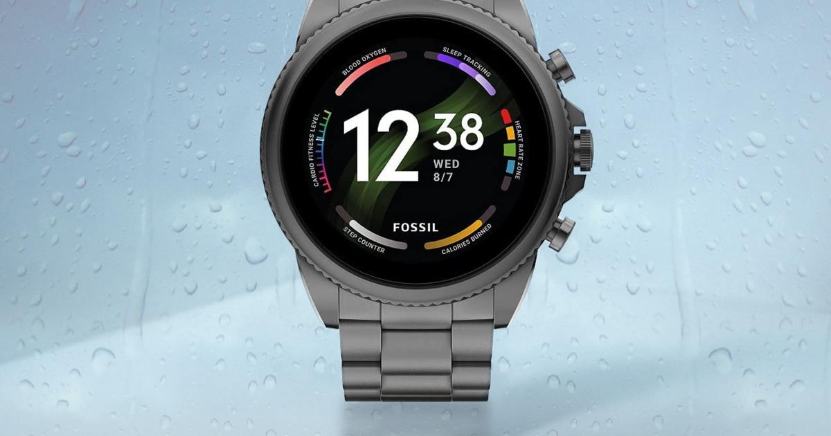 Fossil Gen 6 Digital Men's Watch | Smart Watch