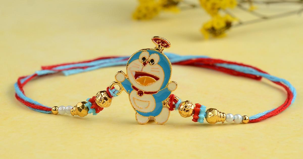 Flying Doraemon Kids Rakhi | Cartoon Character