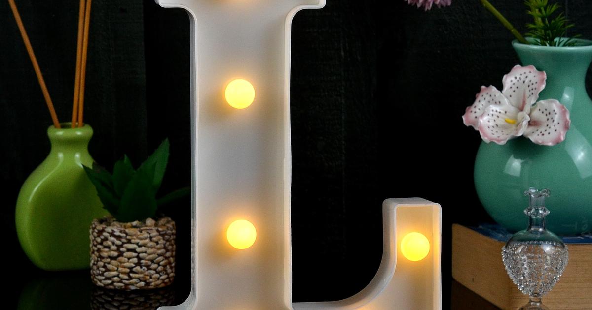L Shaped LED Light | Gift for Home Add Ons