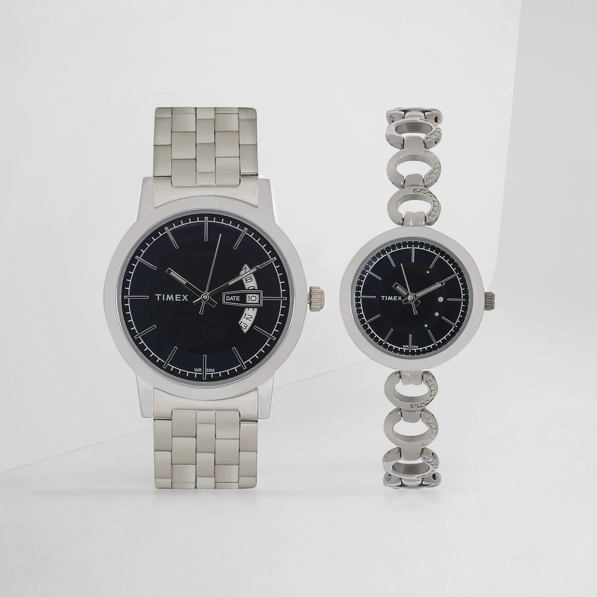 TIMEX Analog Couple Watch Set | Watches (Pair)