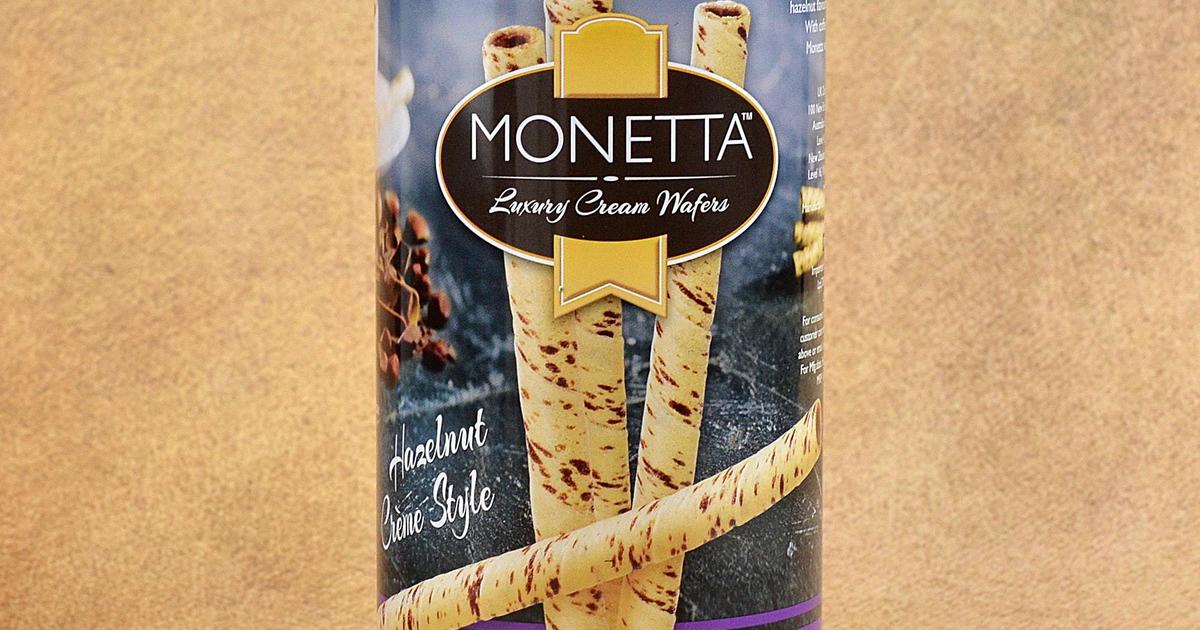 Monetta Cream Wafers, Food Items