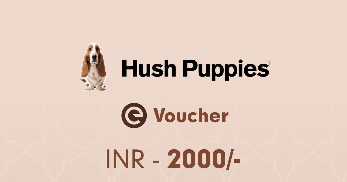 Hush Puppies E-Voucher Rs. 2000 | Hush Puppies Gift Cards