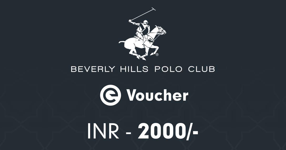 Beverly Hills Polo Club ₹ 2000 | BHPC Gift Cards
