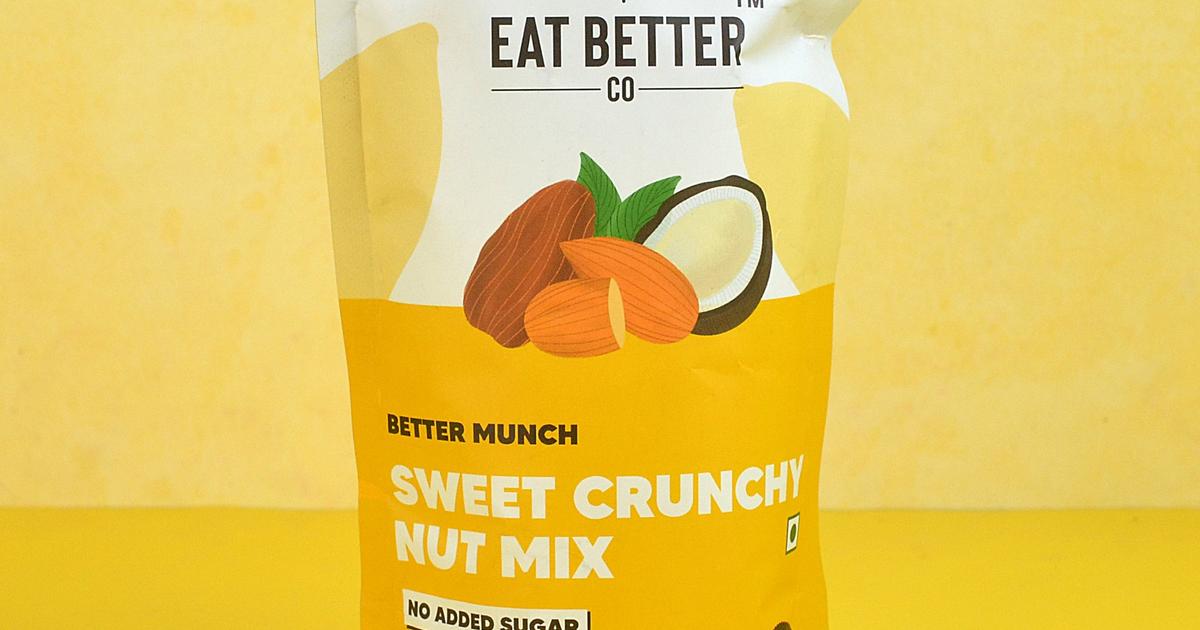 Eat Better Sweet Crunchy Nut Mix 200g, Food Items